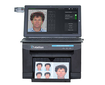 ID station Biometric passport photos - ID station passport photo systems