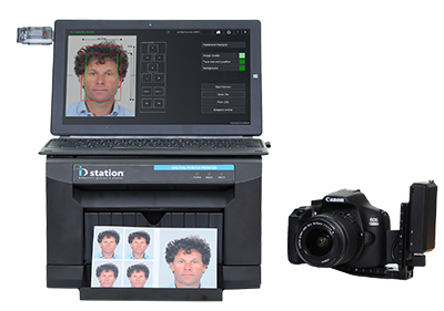 ID station Biometric passport photos - ID station passphoto system