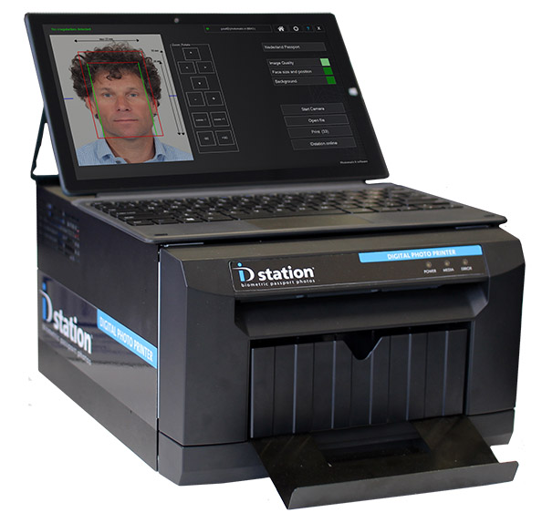 ID station Biometric passport photos - ID station passport photo systems