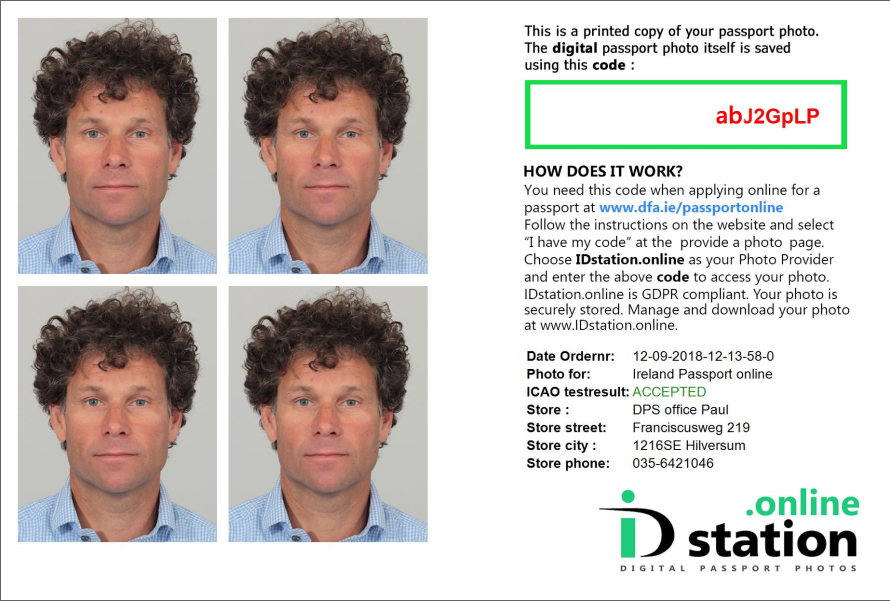 ID station Biometric passport photos - Digital